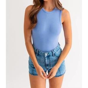 Le Lis | Tops | New Le Lis Every Day Bodysuit In Periwinkle | Poshmark